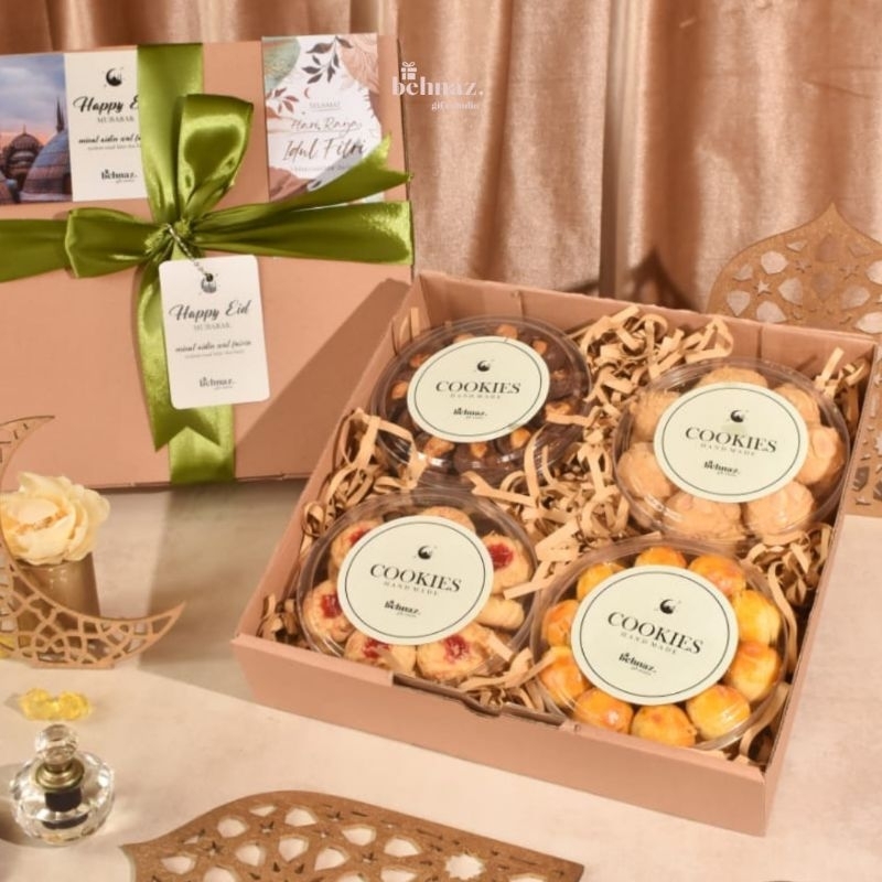 Jual [LARGE BOX] READY SIAP KIRIM Hampers 4 Kue Kering / Hampers Full ...