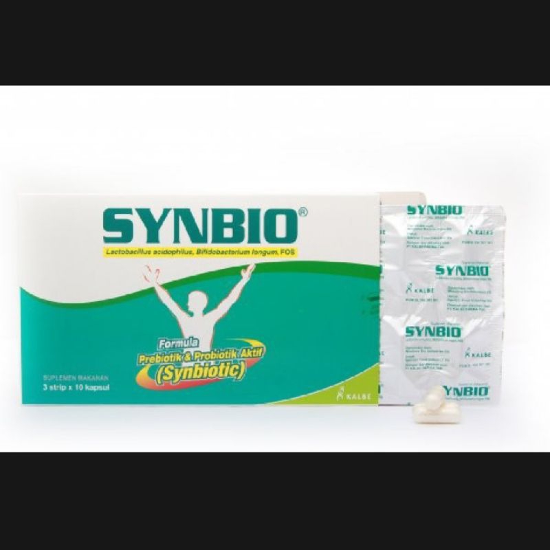 Jual SYNBIO KAPSUL SUPLEMEN PROBIOTIK DAN PREBIOTIK DEWASA | Shopee ...