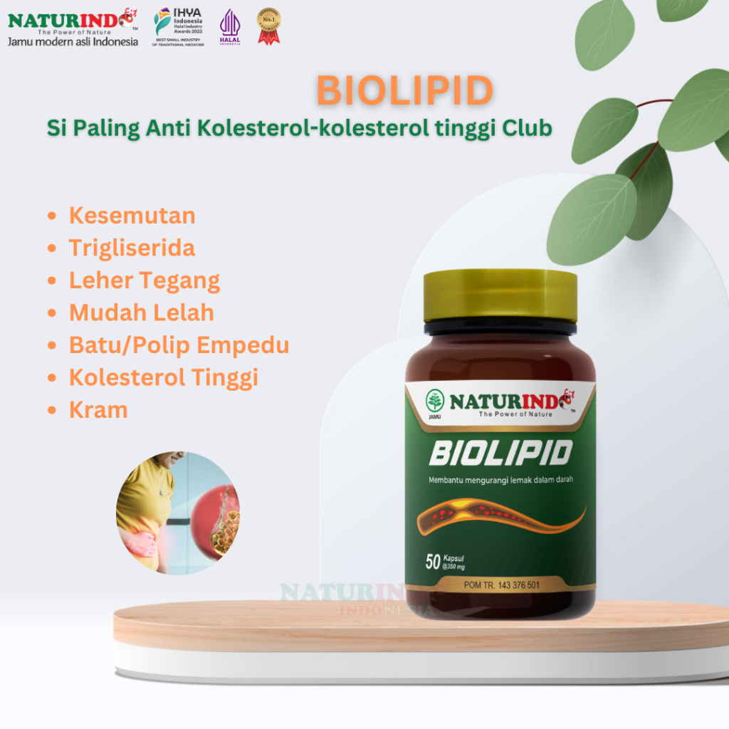 Jual Biolipid (Herbal untuk menurunkan Kolestrol Tinggi) | Shopee Indonesia