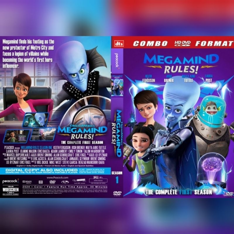 Jual Kaset Film Animasi MEGAMIND RULES - 2024 - HD | Shopee Indonesia