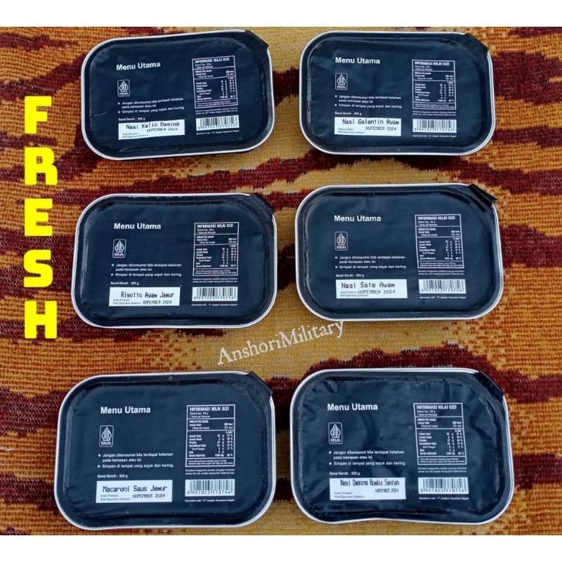 Jual NEW Ransum Naraga Plus 1 Porsi Exp.2026 Januari & Febuari Ransum ...