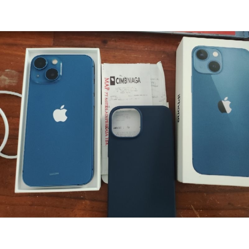 Jual iPhone 13 mini 256 gb ibox fullset murah | Shopee Indonesia