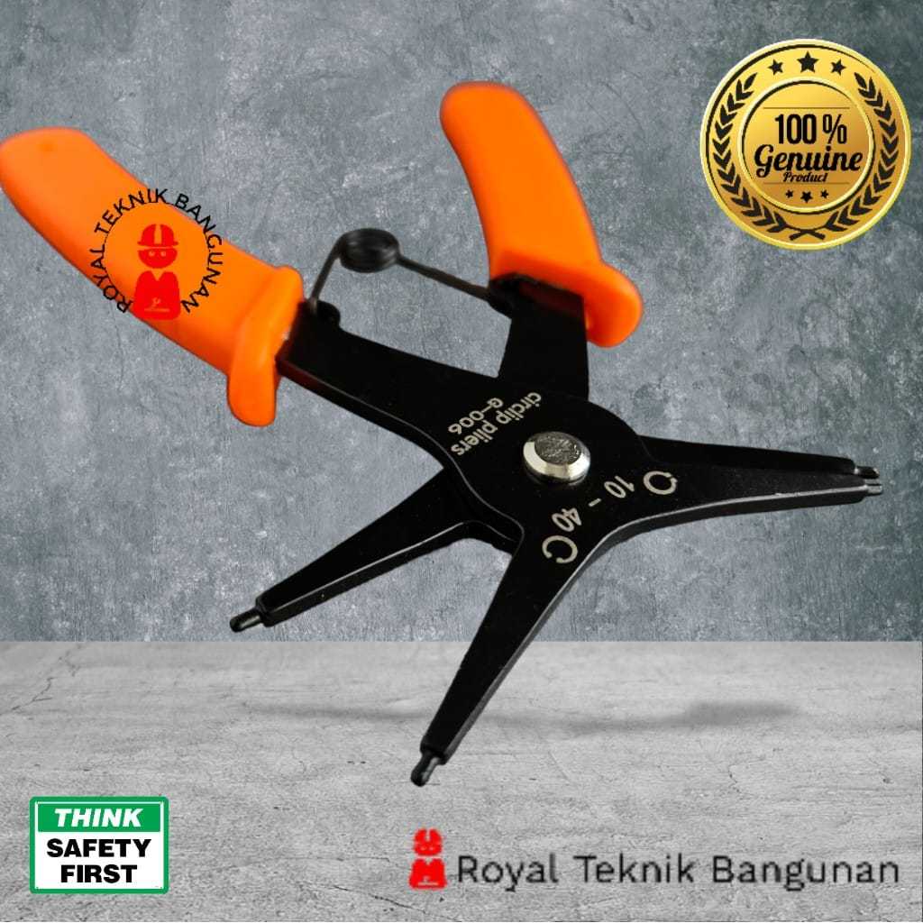 Jual Tang Snap Ring 2 in 1 Lurus Buka Tutup 6" inch Heavy Duty / Tang ...