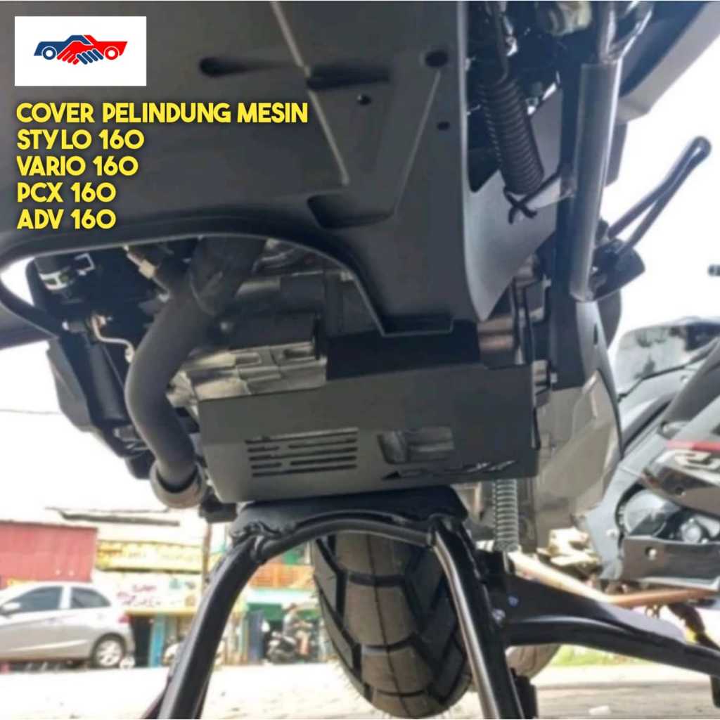Jual cover pelindung bawah mesin STYLO 160 VARIO 160 NEW PCX 160 NEW ...