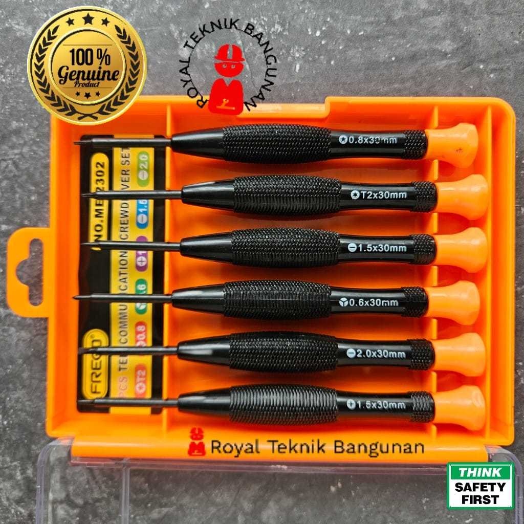 Jual Obeng Jam Mini Set 6 pcs Premium / Reparasi Jam Tangan Laptop HP ...