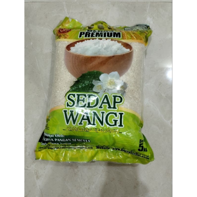 Jual Beras Sedap Wangi 5kg | Shopee Indonesia