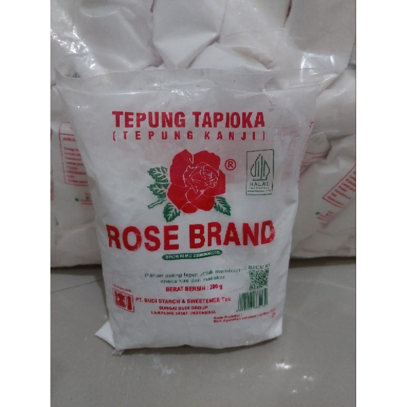 Jual Tepung tapioka rose brand kemasan 200 gr | Shopee Indonesia