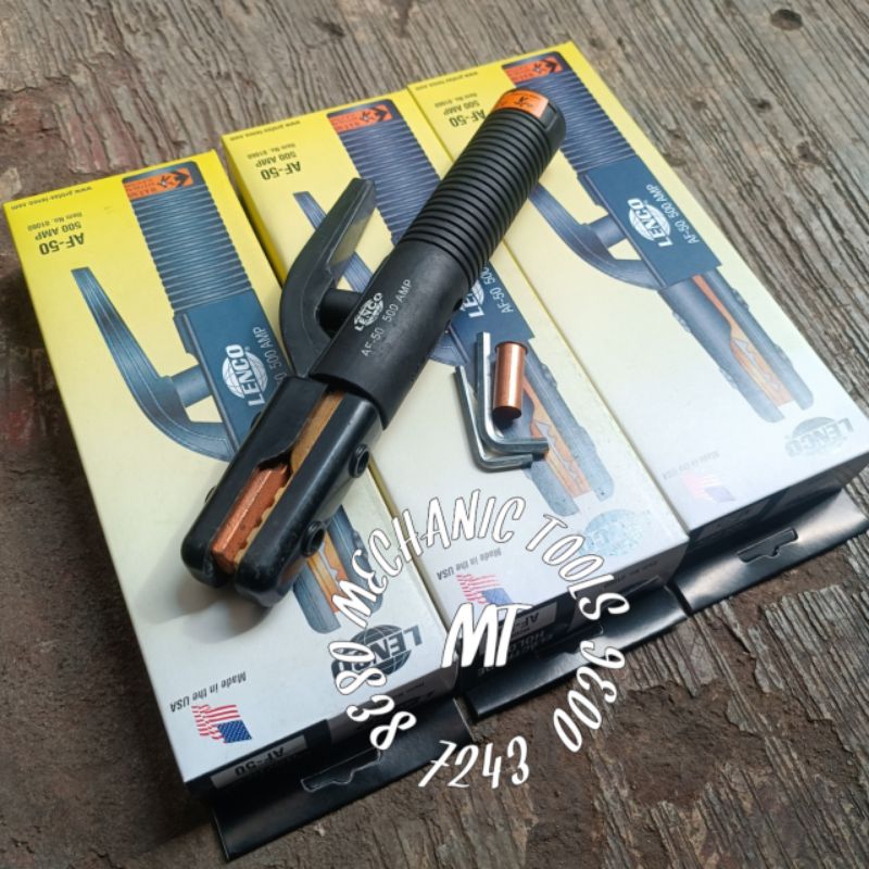 Jual Stang Las Lenco Af 50 500 Amper Electrode holder Lenco Original ...