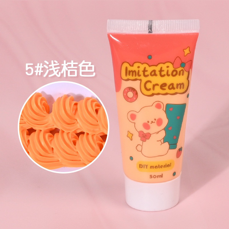 Jual deco diy simulation cream diy 50 ml buy 1 get 1 free spuit ...