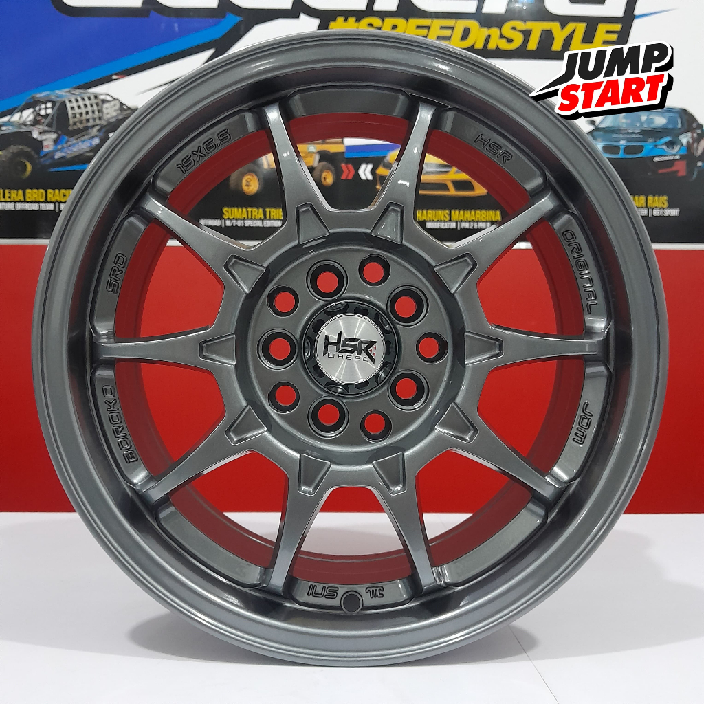 Jual Velg racing mobil grandmax new xenia l300 Hsr boroko srd pcd baut 5x114 dan 5x100 lebar 6,5 ...
