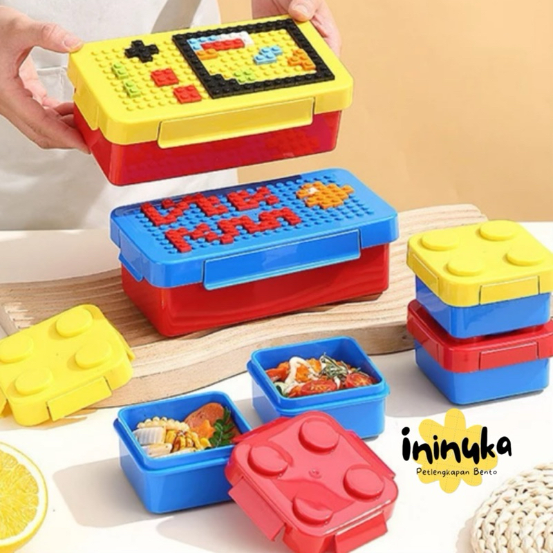 Jual Bento Lunch Box Lego Kotak Bekal Kotak Makan Anak Lego | Shopee ...
