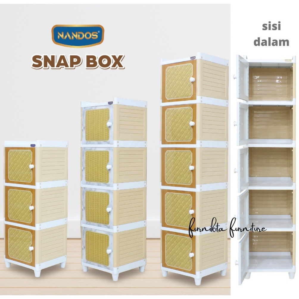 Jual Produk LEMARI PLASTIK NAIBA SNAPBOX NANDOS ROTAN RAK SERBAGUNA ...