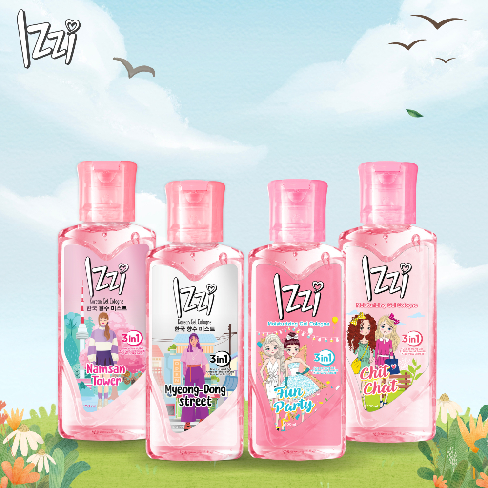 Jual Izzi Moisturizing Gel Cologne - 100ml | Shopee Indonesia