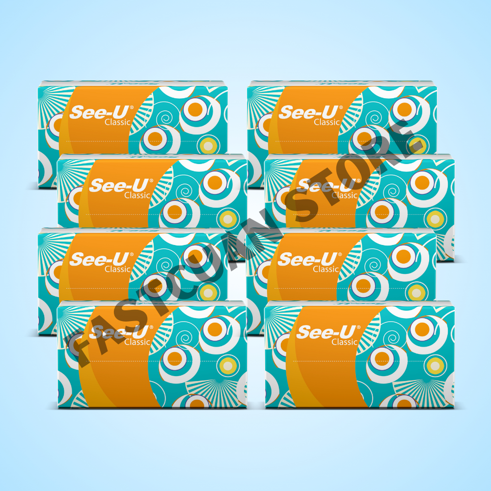 Jual See-u® Facial Tissue Classic 250sh (Bundle 8 Packs) | Shopee Indonesia