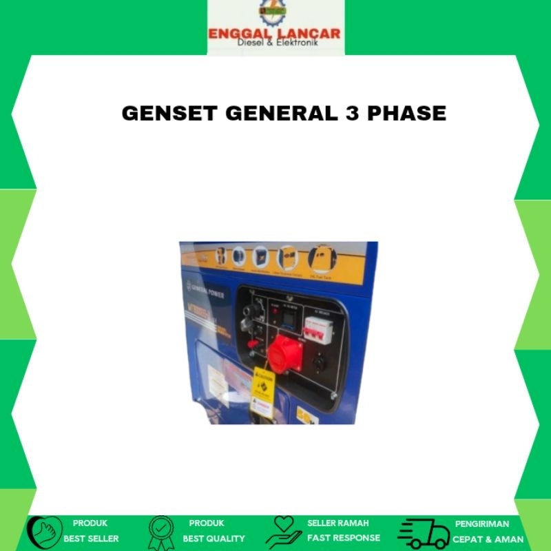 Jual genset general 3 phase | Shopee Indonesia