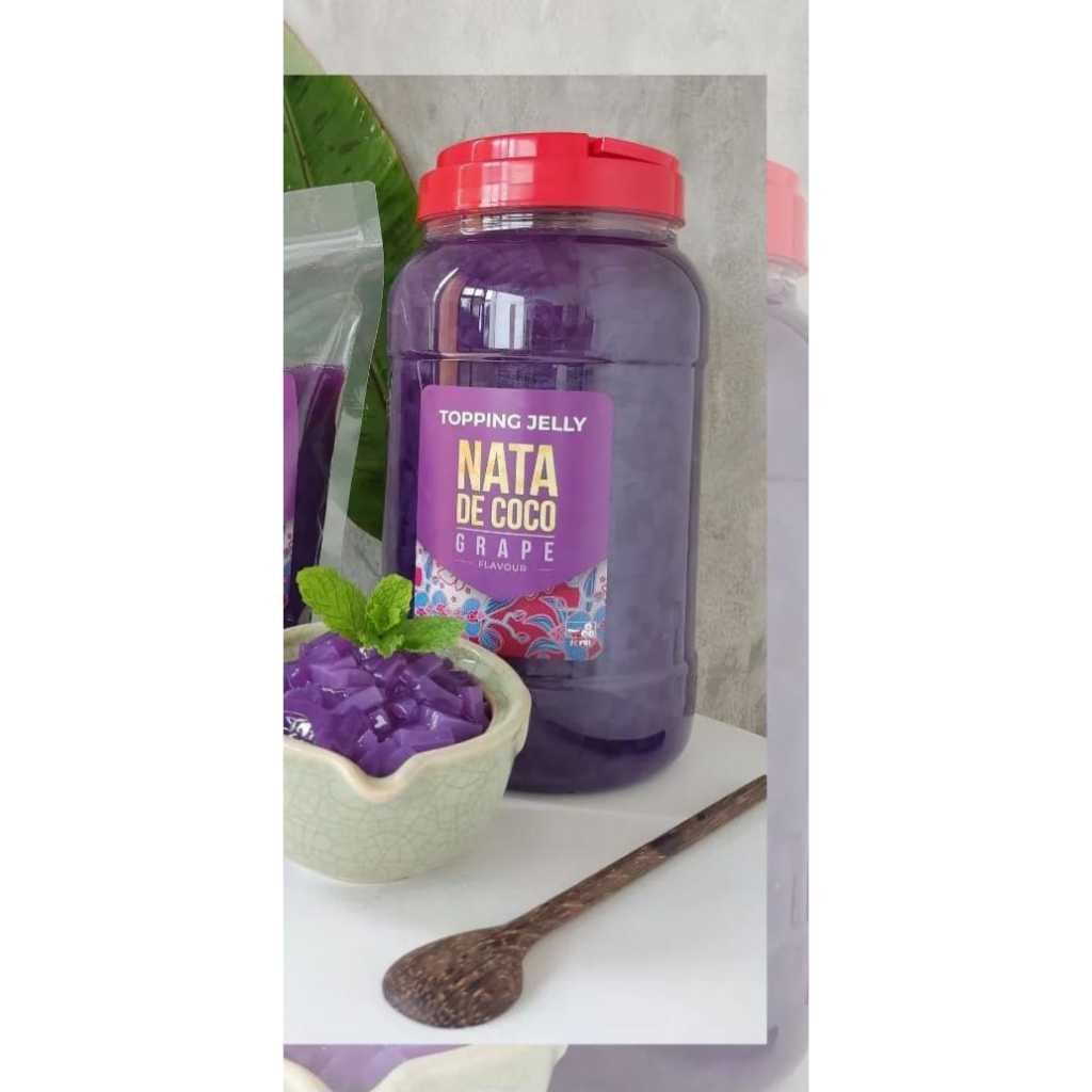 Jual KHUSUS GO SEND Itpin QQ jelly 3.3kg / Rainbow / Coffee / nata de ...