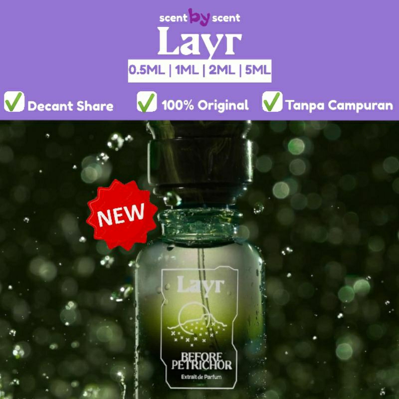 Jual (decant) CUCI GUDANG LAYR FRAGRANCE - BEFORE PETRICHOR VILLA ...
