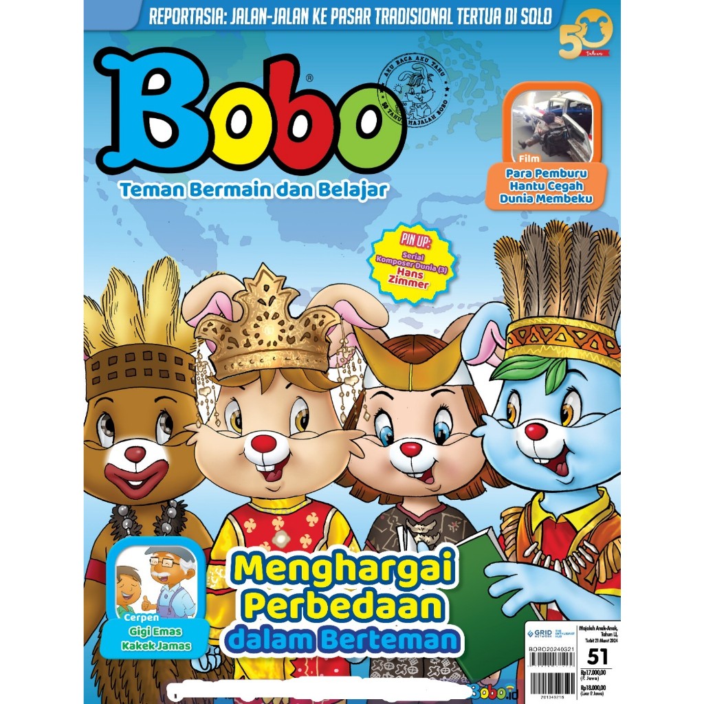 Jual Majalah Bobo edisi Maret 2024 - Bobo No.51 | Shopee Indonesia