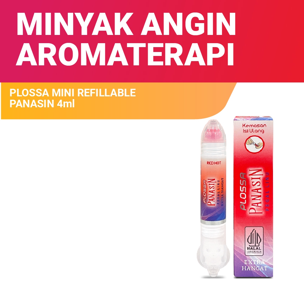 Jual PLOSSA MINI REFILLABLE PANASIN 4 ML | Shopee Indonesia