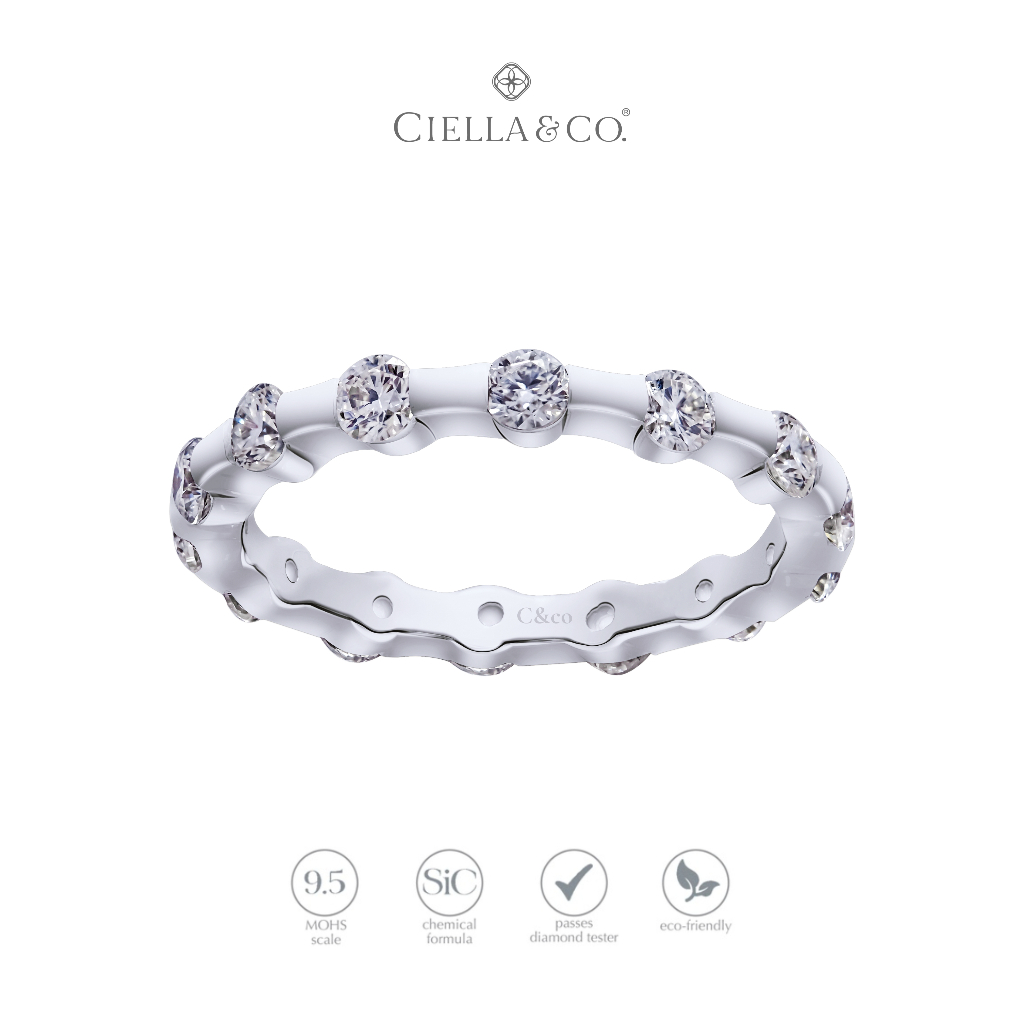 Jual Ciella & Co - Eternity Distance Emas Stacking Ring Cincin Tumpuk ...