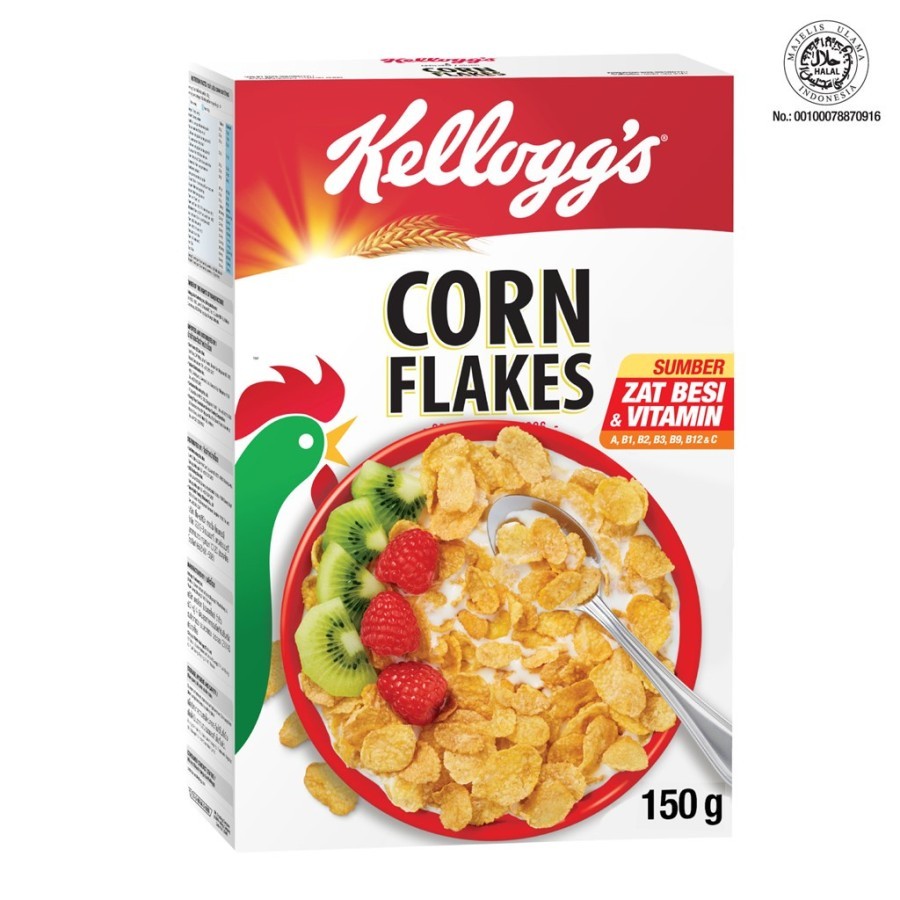 Jual KELLOGG's Corn Flakes 150 gram - Cereal Kellogg's Corn Flakes ...