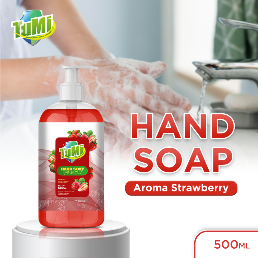 Jual Sabun Cuci Tangan Cair Lembut Antibacterial Pump Bottle 500ml ...