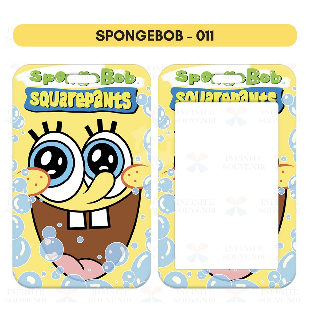 Jual (N009) Nametag SPONGEBOB Tanpa Tali / Card Holder Patrick / Tuan ...