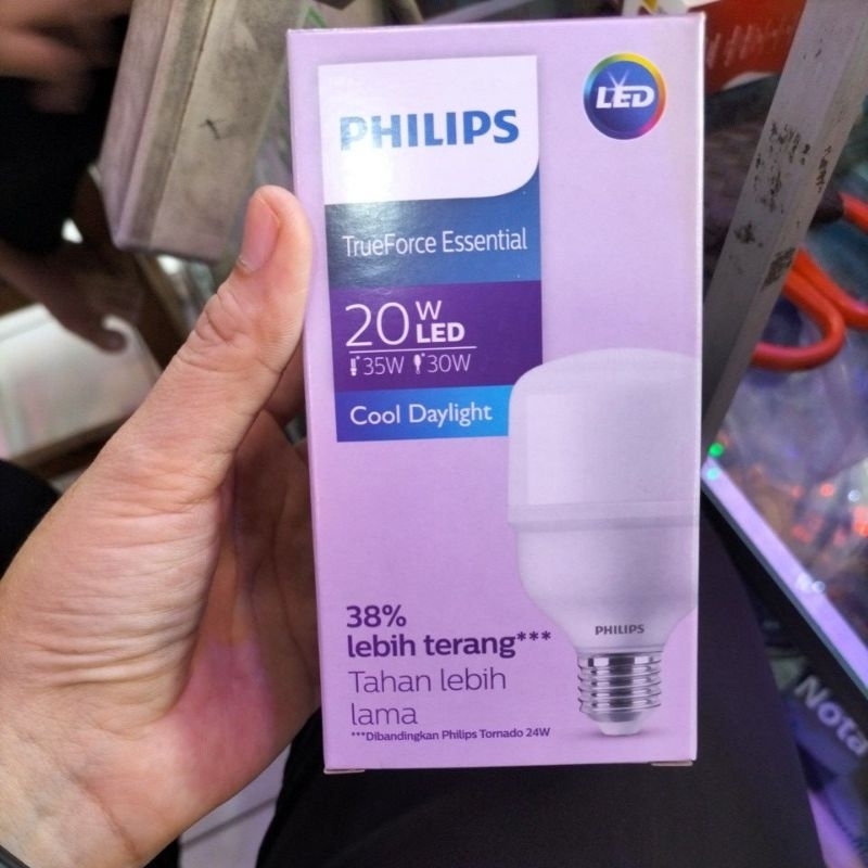Jual TRUEFORCE ESSENTIALS 20W 6500K Philips | Shopee Indonesia