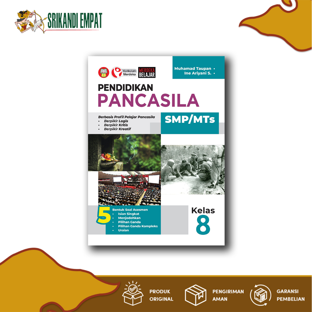 Jual Buku Teks Pendamping Pendidikan Pancasila SMP/MTs Kelas 8 (Kurikulum Merdeka) | Shopee ...