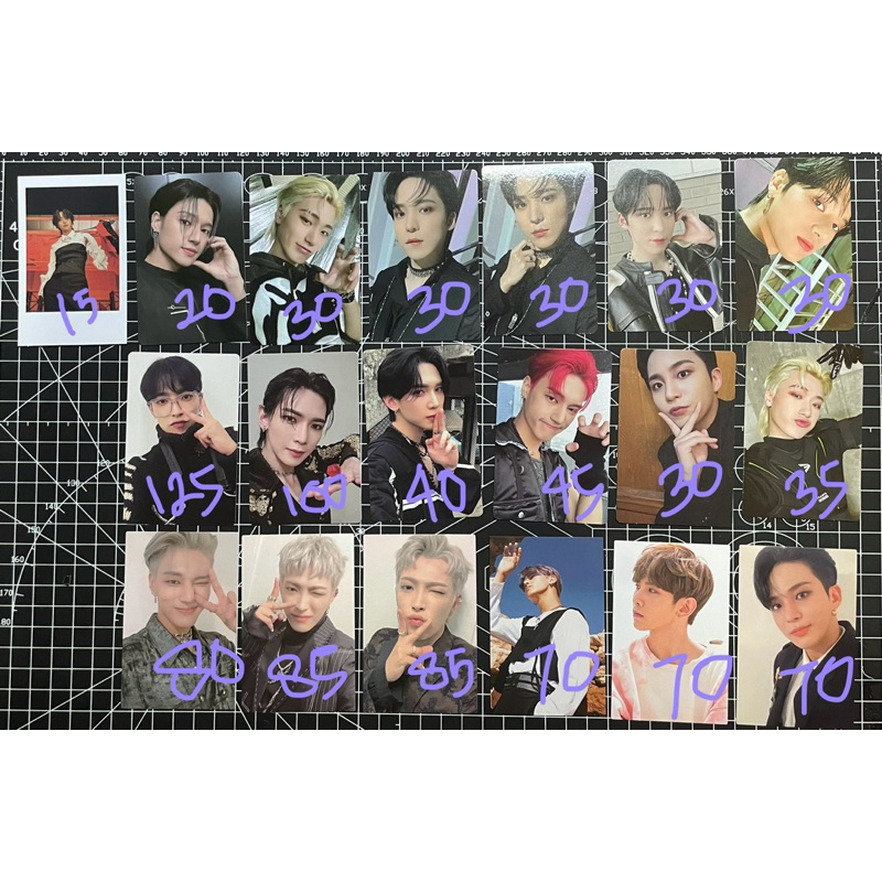 Jual Ateez photocard pc yunho yeosang san wooyoung seonghwa hongjoong ...
