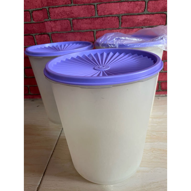 Jual Deco/ Toples Tupperware 4 liter Second dengan Tutup Baru | Shopee ...
