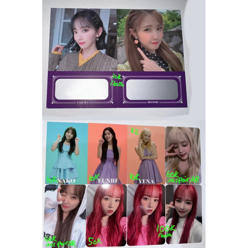 Jual iz*one oneiric diary 3d ver photocard pc scratch card ar od izone | Shopee Indonesia