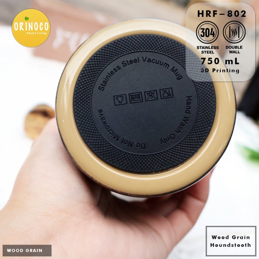 Jual Orinoco Botol Minum 750ml Stainless sus304 With Handle HRF-802 Tumbler Vacuum Flask Hot ...