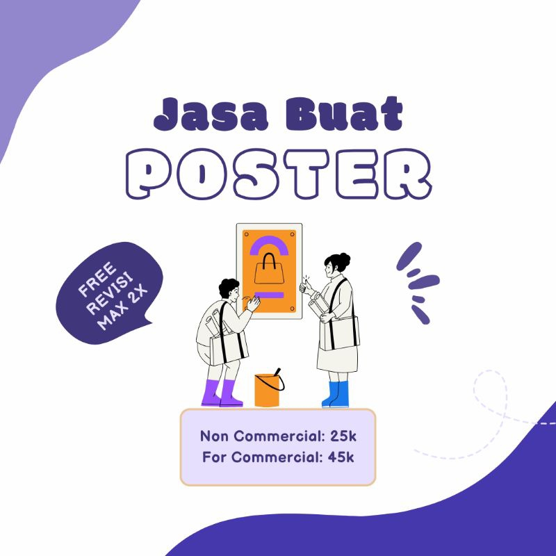 Jual Jasa Buat Poster/ Desain Grafis Murah Anti Alay untuk komersial ...