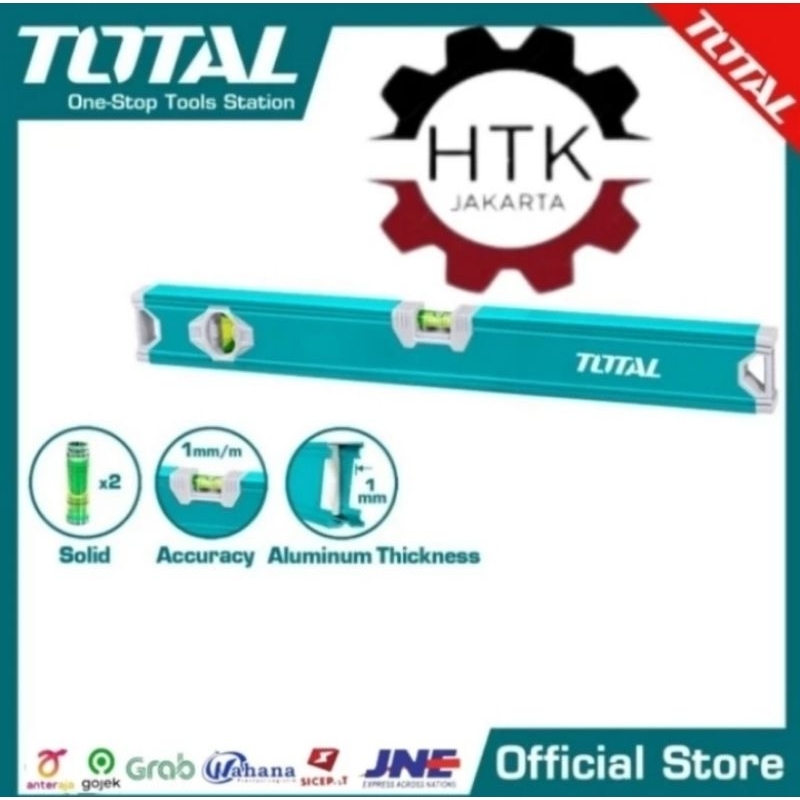 Jual Water pas total / spirit level 100cm total water pas | Shopee ...