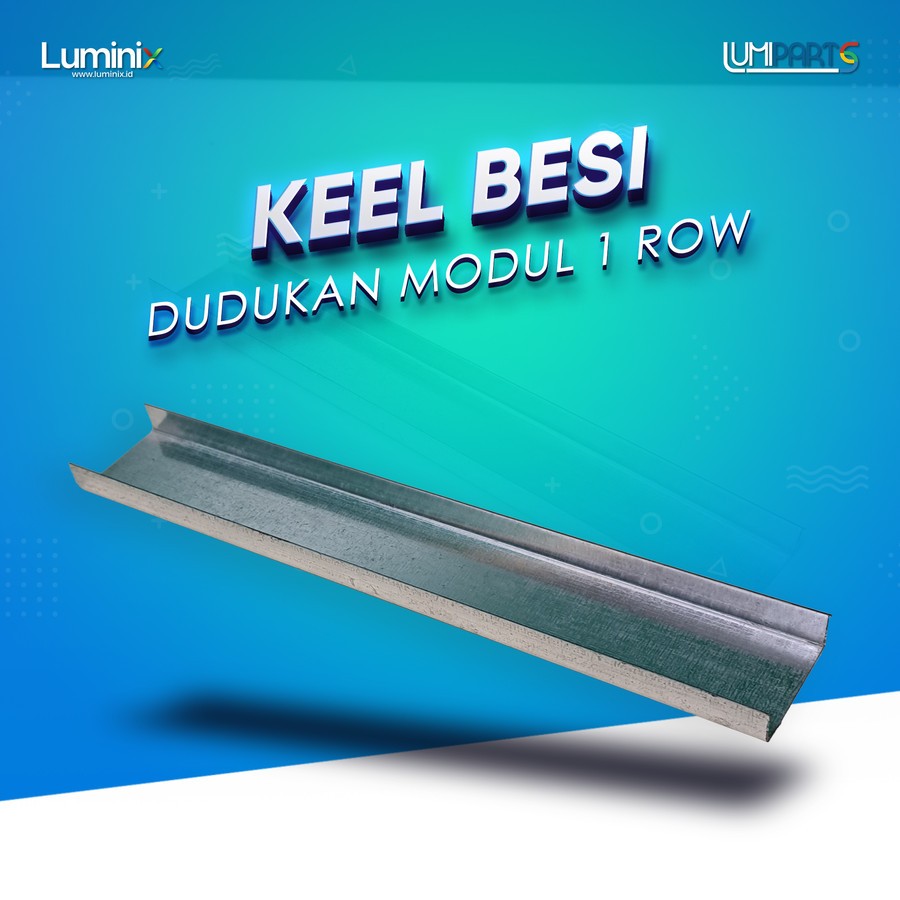 Jual Plat Besi Dudukan Panel 3 Row untuk Baut Magnet | Shopee Indonesia
