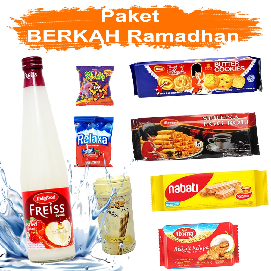 Jual Satu Paket Jajan Lebaran Isi 5pcs Edisi Sirup Freiss 1 Paket ...