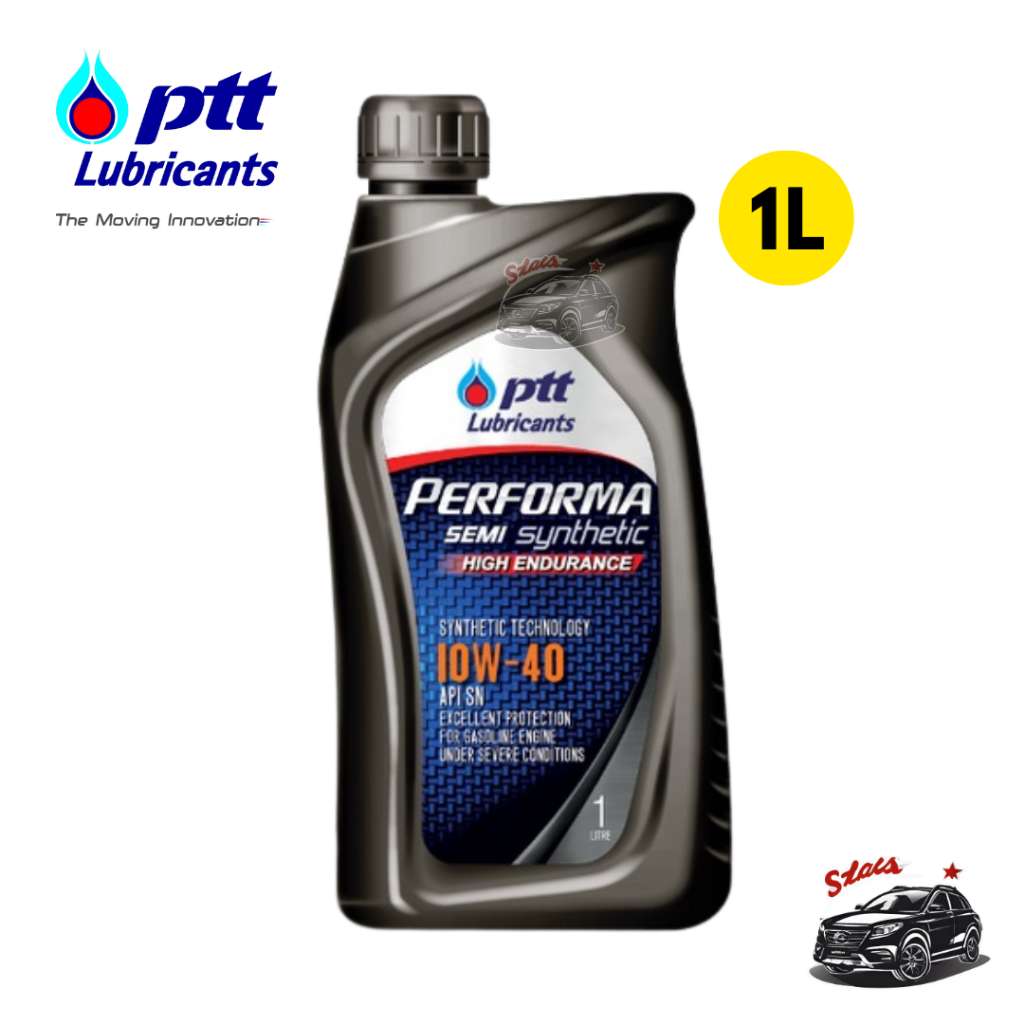 Jual PTT Lubricants Performa Semi Synthetic High Endurance HE SAE 10W ...