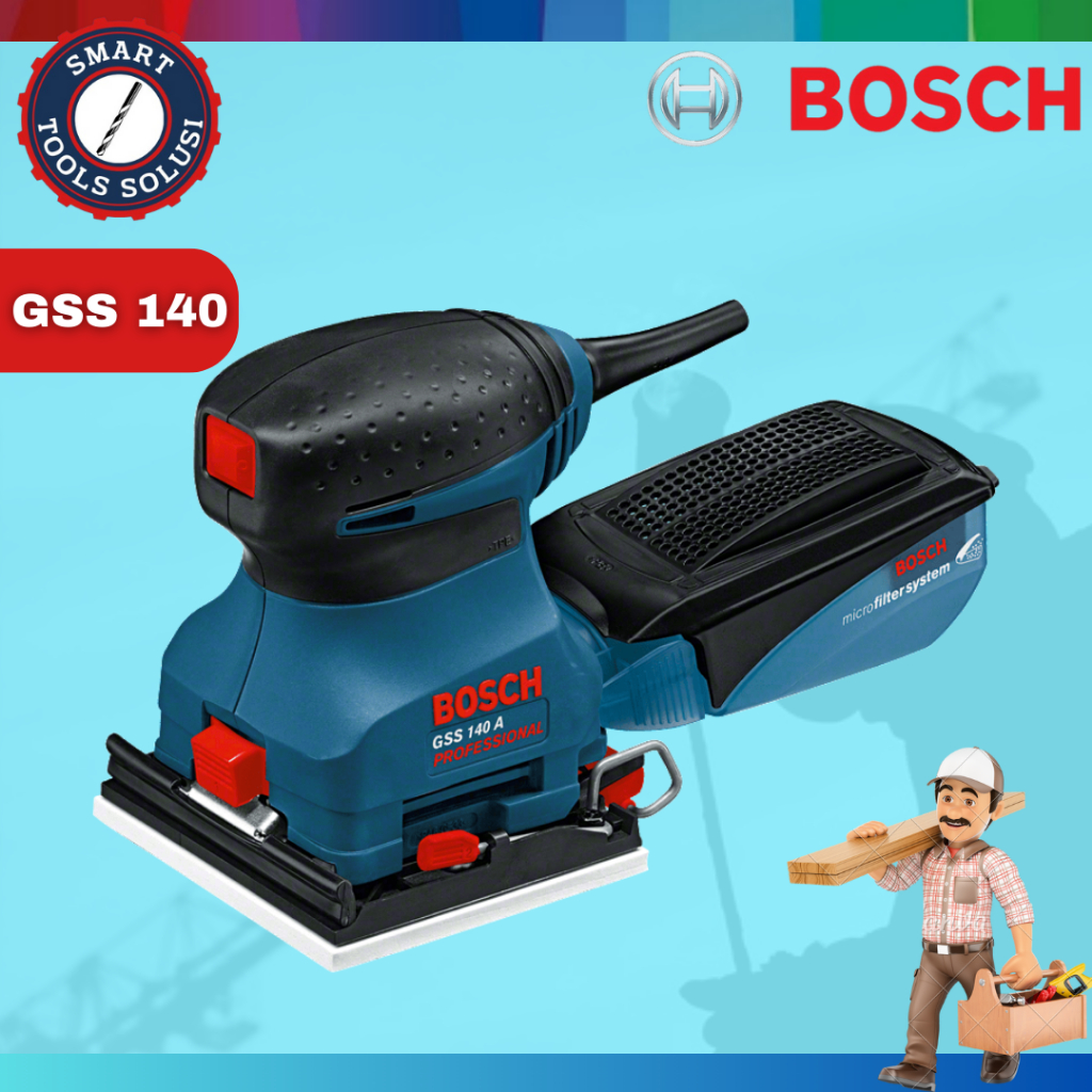 Jual Bosch GSS 140 Orbital Sander / Mesin Amplas Listrik | Shopee Indonesia