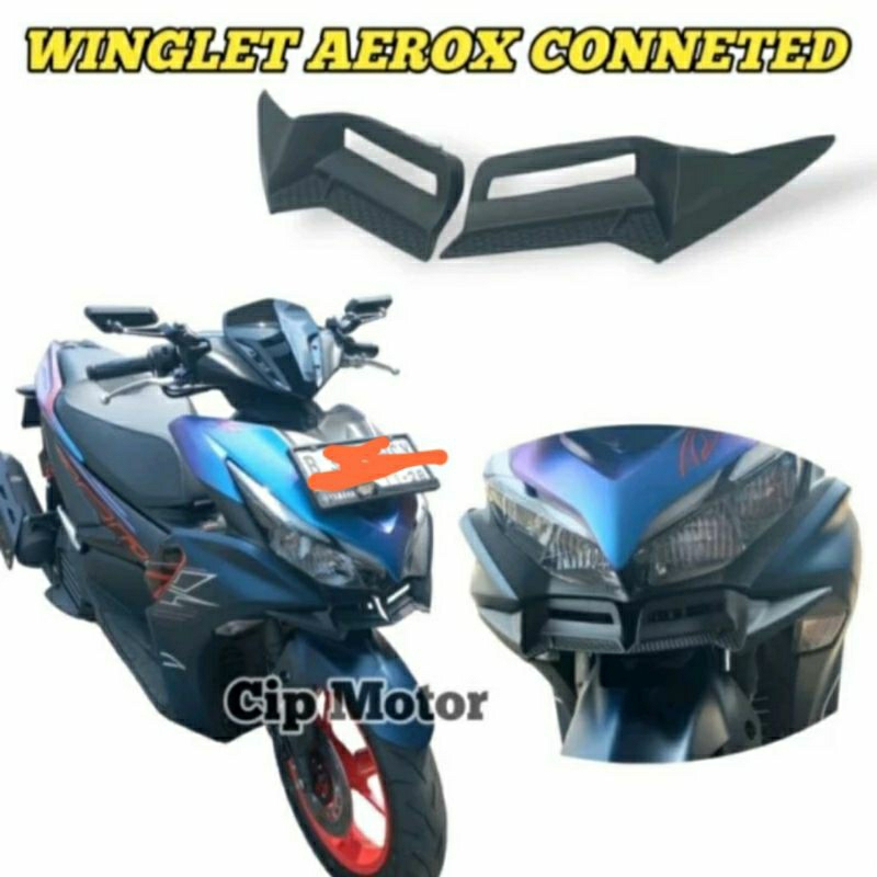 Jual WINGLET AEROX 155 NEW CONNECTED 2021 2022 WING LET MODEL MOTOGEP ...