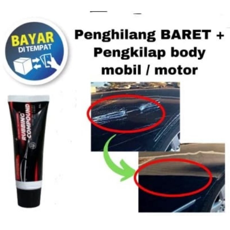 Jual ALF RUBBING KOMPON COMPON COMPOUND CREAM PENGHILANG GORESAN HALUS ...