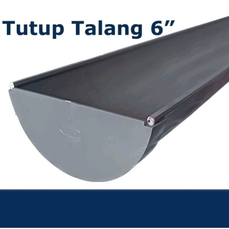 Jual Tutup Talang Pakan 6" Inch Setengah Lingkaran Gutter Cap | Shopee ...