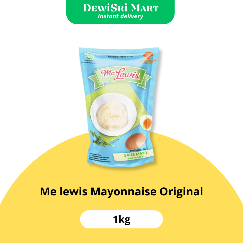 Jual Me lewis mayonese original 1000gr/1kg - Dewi Sri Mart | Shopee ...