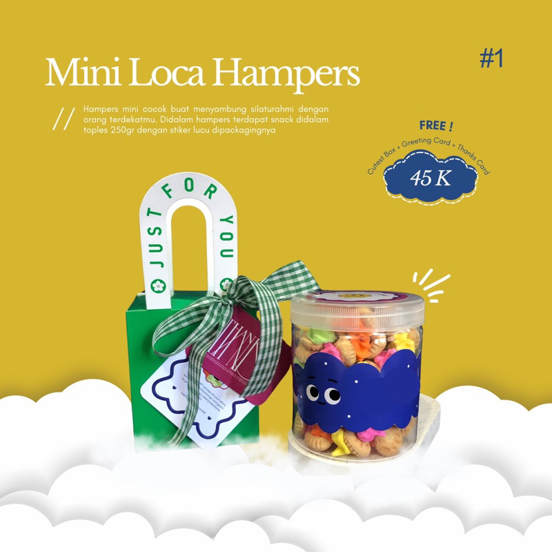 Jual MINI LOCA HAMPERS | Shopee Indonesia