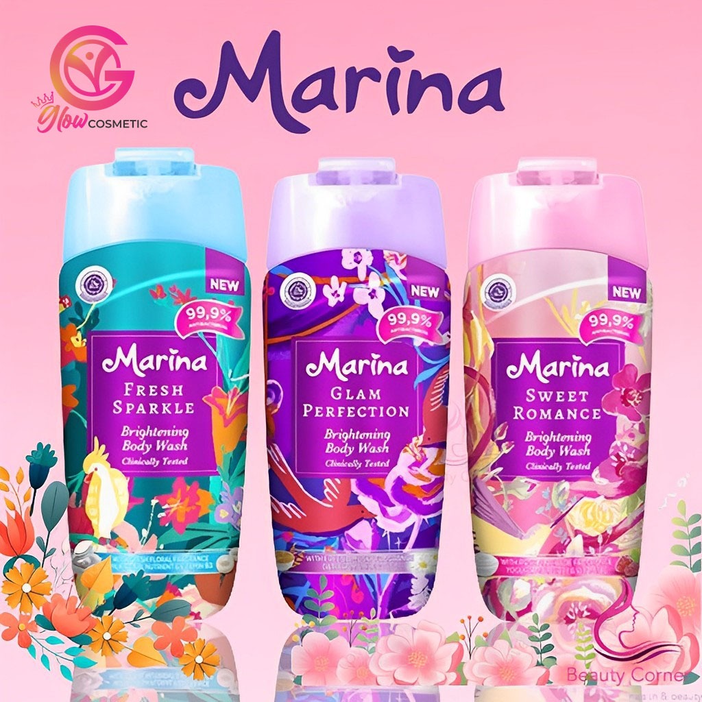 Jual MARINA BRIGHTENING BODY WASH 95ML | Shopee Indonesia