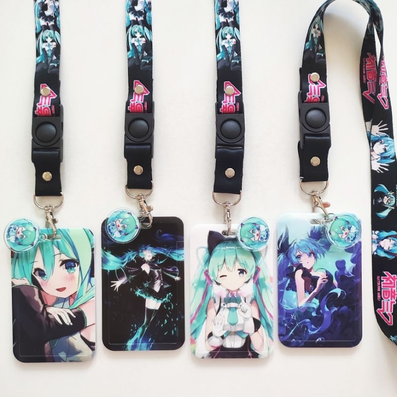 Jual ID Card Holder Name Tag Lanyard / Kalung Wadah Kartu Identitas e ...