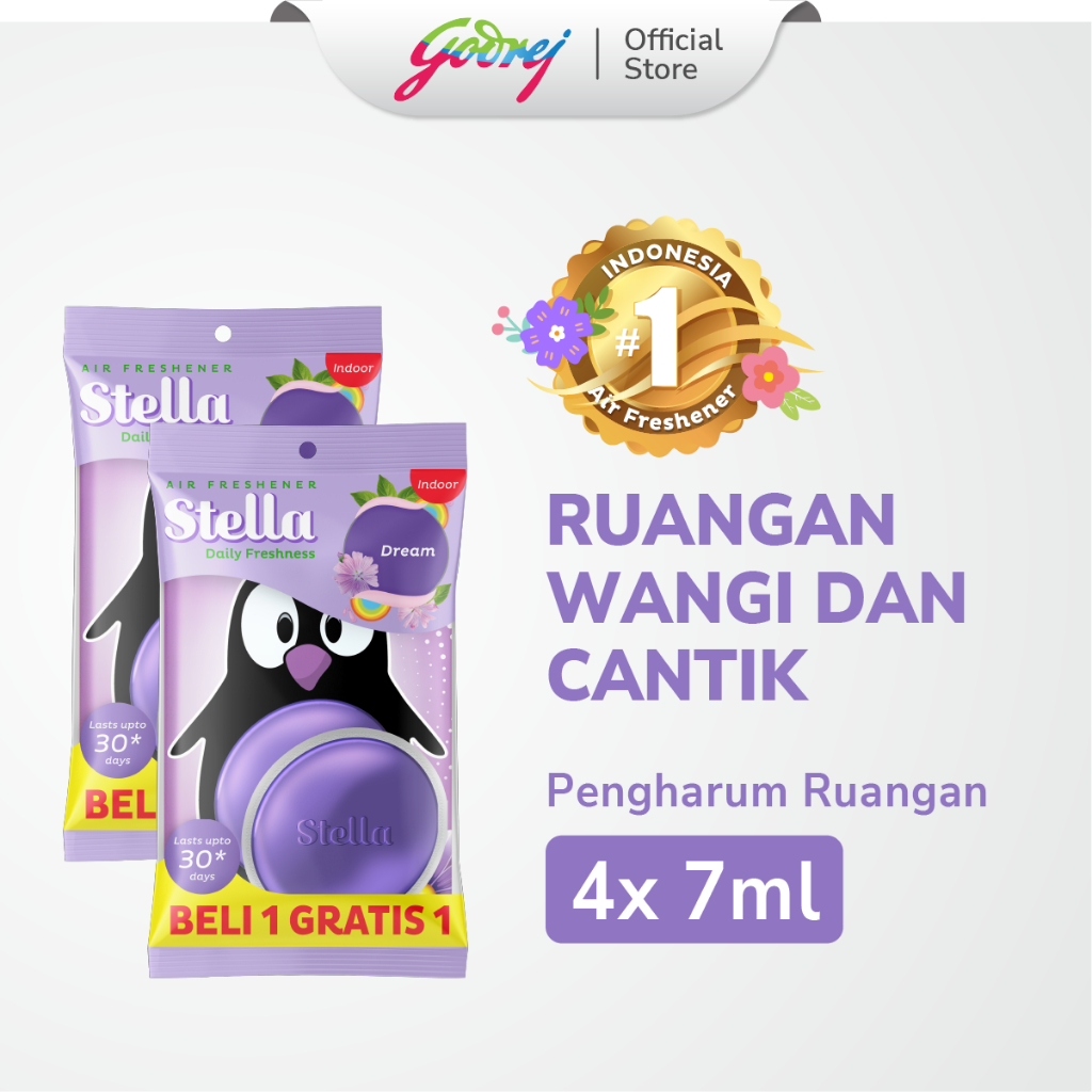 Jual Stella Daily Indoor Dream Beli 1 Gratis 1 - Pengharum Ruangan x ...
