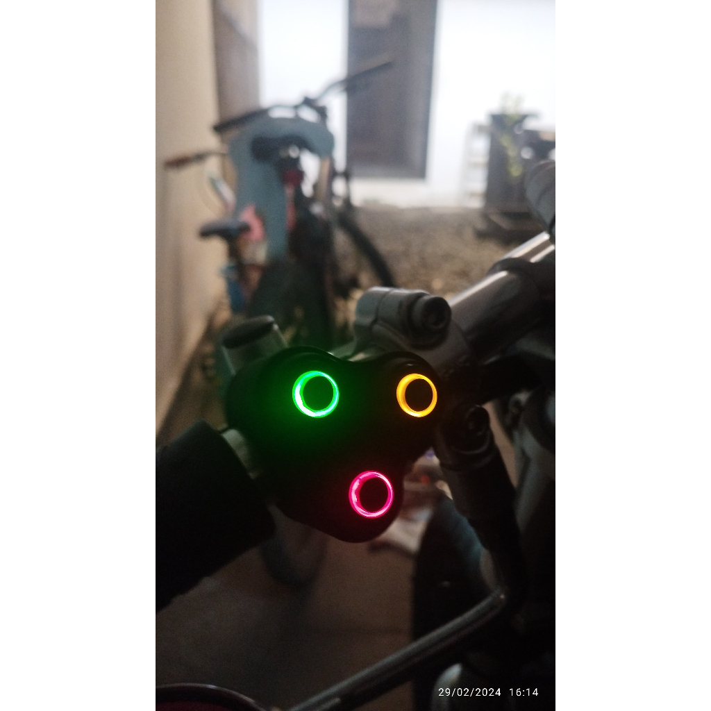 Jual MTMoto Mini Custom Holder Saklar motor universal 3 Tombol_V1 motor ...