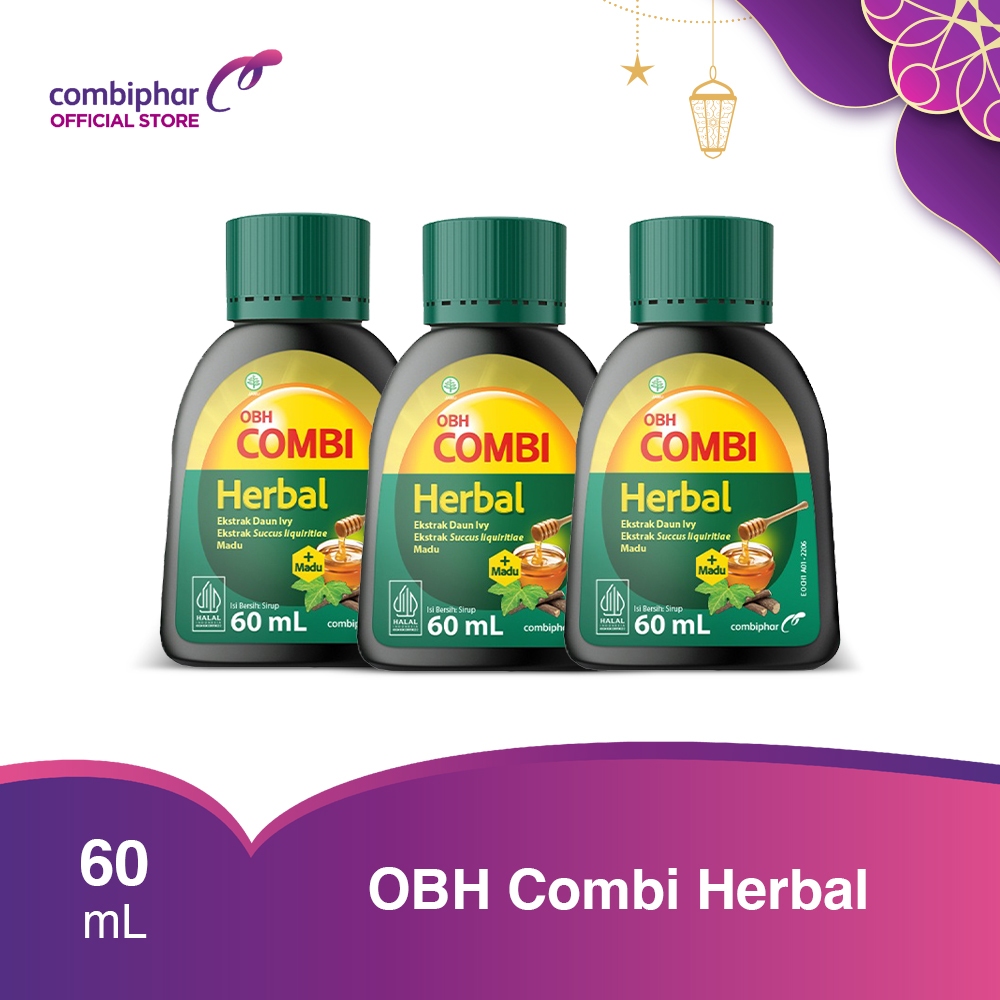 Jual OBH Combi Herbal 3pcs | Shopee Indonesia