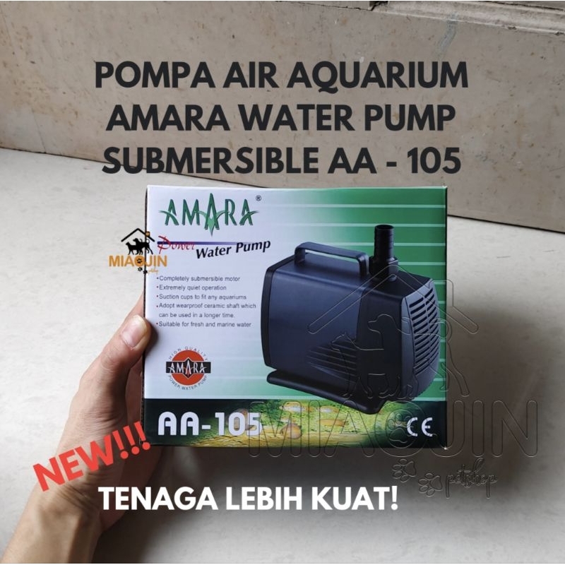 Jual Pompa Amara AA 105 Submersible Pump Celup Aquarium Hydroponic ...